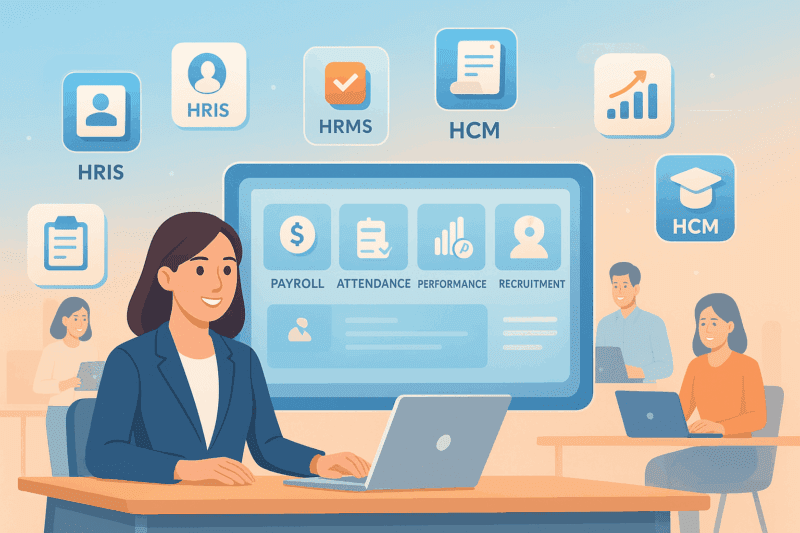HRMS vs HRIS vs HCM: Key Differences & How to Choose